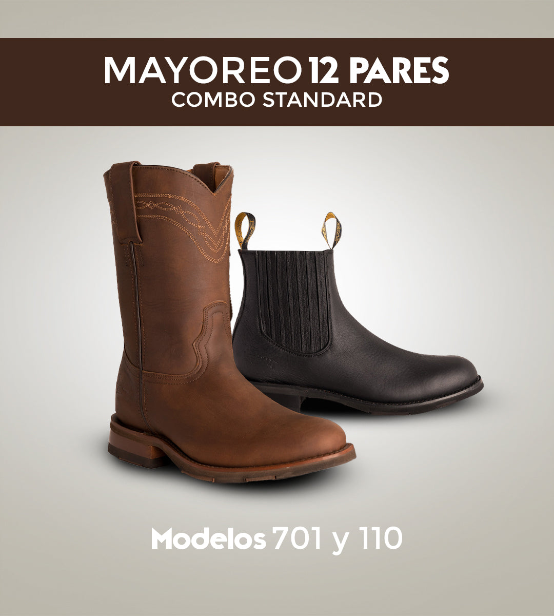 12 PARES COMBO STANDARD | MAYOREO – Baron Boots
